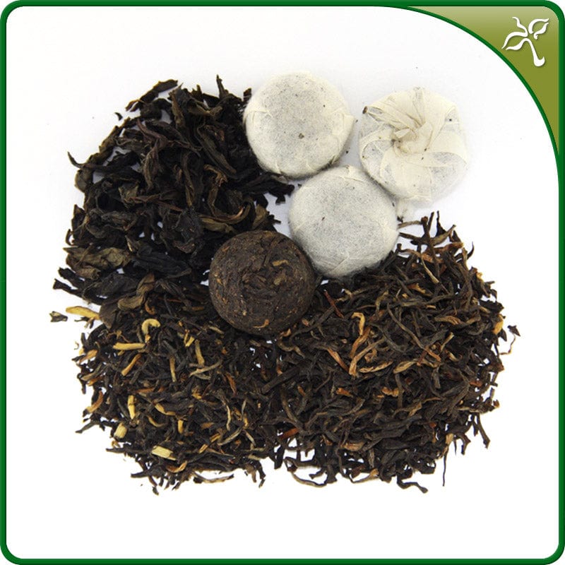Full-Bodied Tea Sampler Set | Bold Black & Dark Tea Samples | Wan Ling ...
