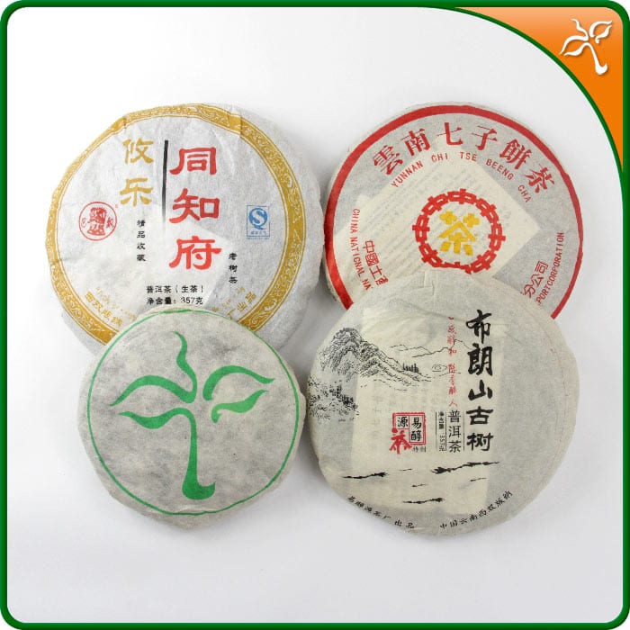 Puerh Tea Taster collection | Raw & Ripe Tea Tasters for Beginners ...